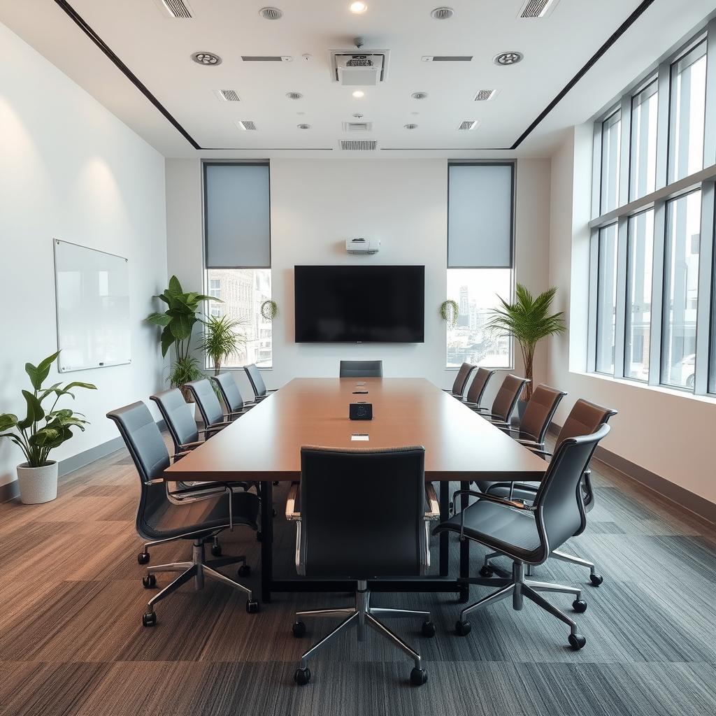 Modern and Elegant Meeting Rooms: Enhance Your Workspace Aesthetics