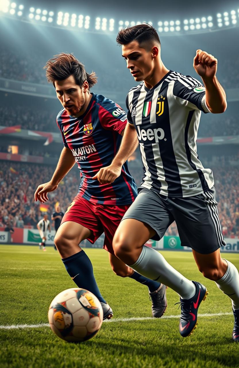 Epic Showdown: Messi vs Ronaldo - A Football Legend's Duel