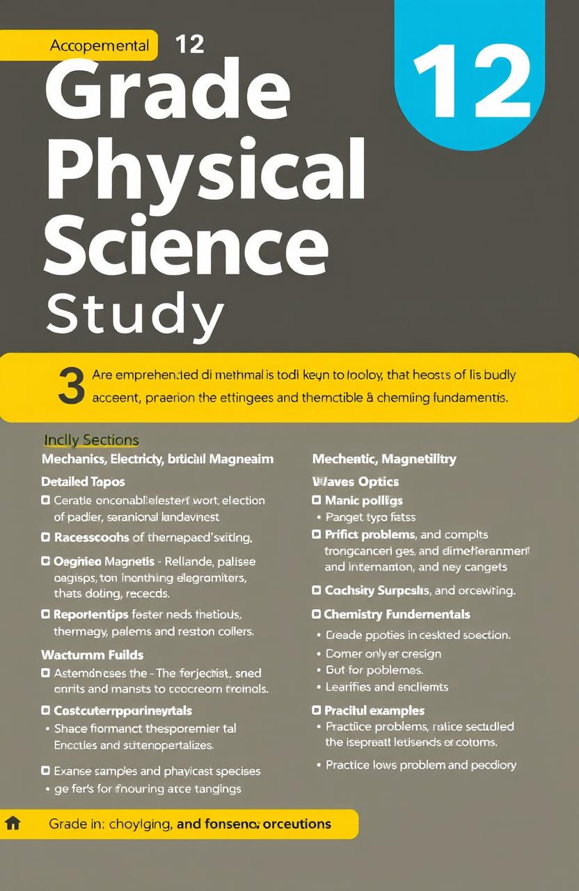 Ultimate Grade 12 Physical Sciences Study Guide