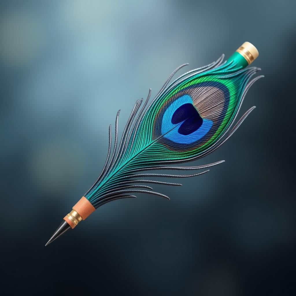 Stunning Peacock Feather Animation and Pencil Designs | Idyllic
