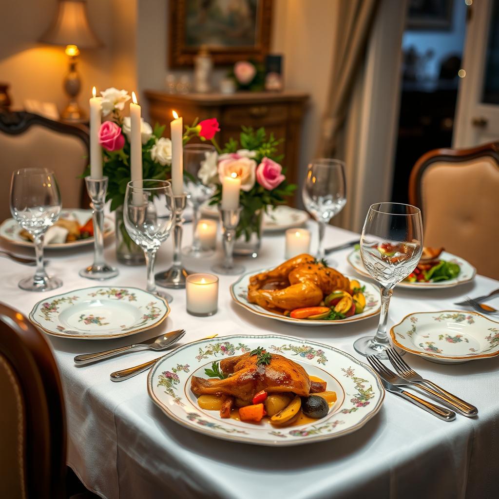 Elegant Dinner Table Setting Ideas for Intimate Gatherings