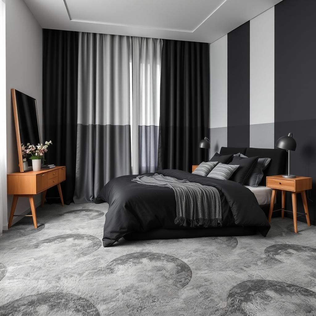 Chic 12-Square-Meter Bedroom Design: Modern Elegance & Cozy Atmosphere