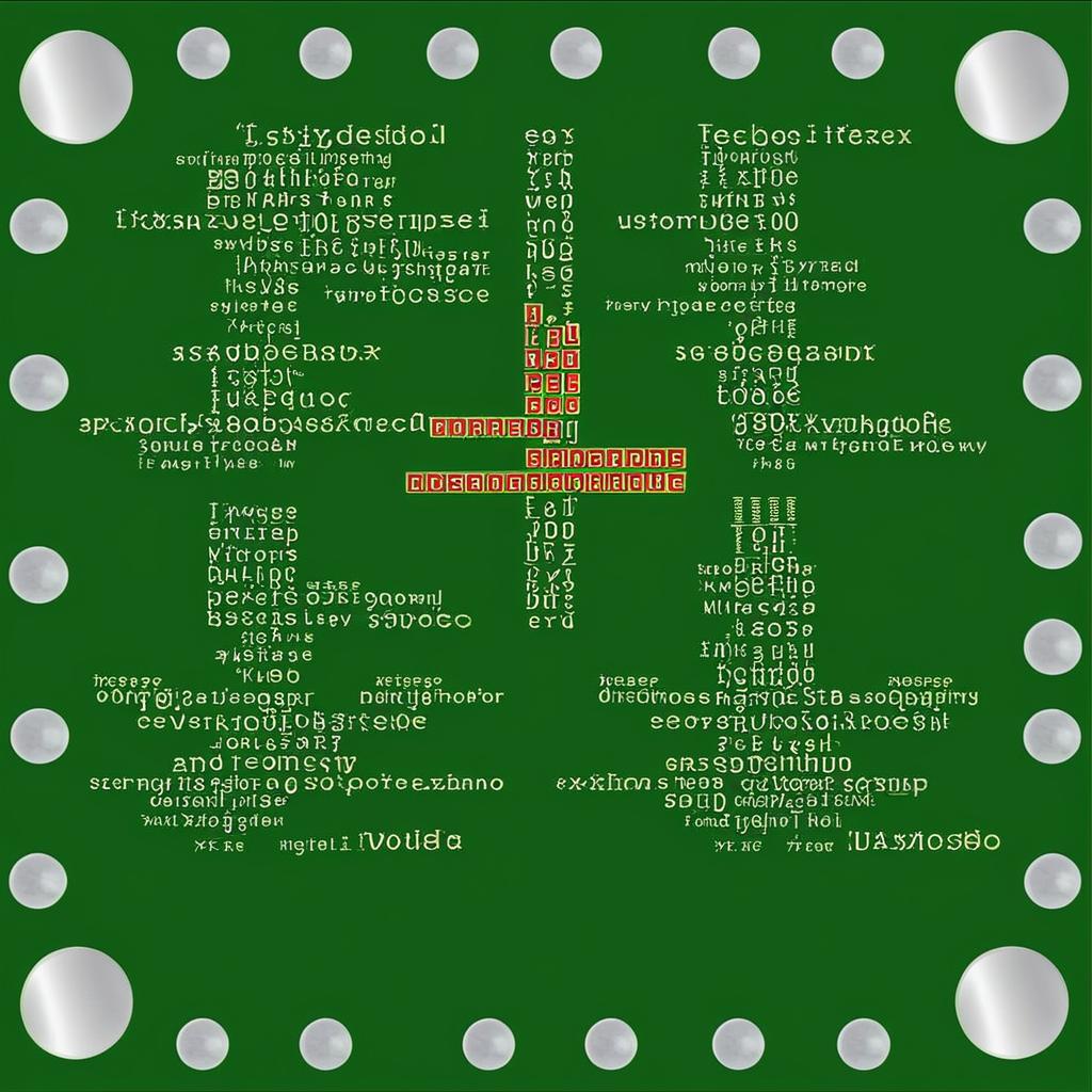 Create an AI-Generated Image of PCB Text and Labels