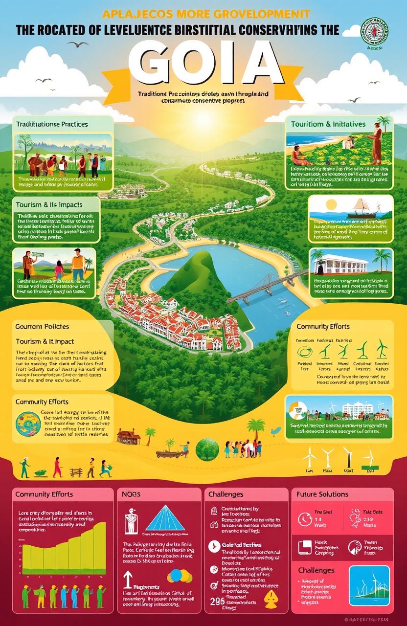 Balancing Development and Conservation in Goa: An Infographic Exploration