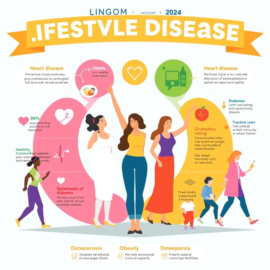 Empowering Women: Infographic on Lifestyle Diseases and Prevention Tips