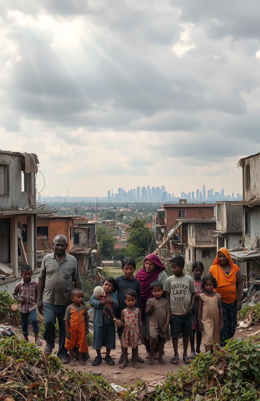 Hope Amidst Urban Poverty: A Visual Journey