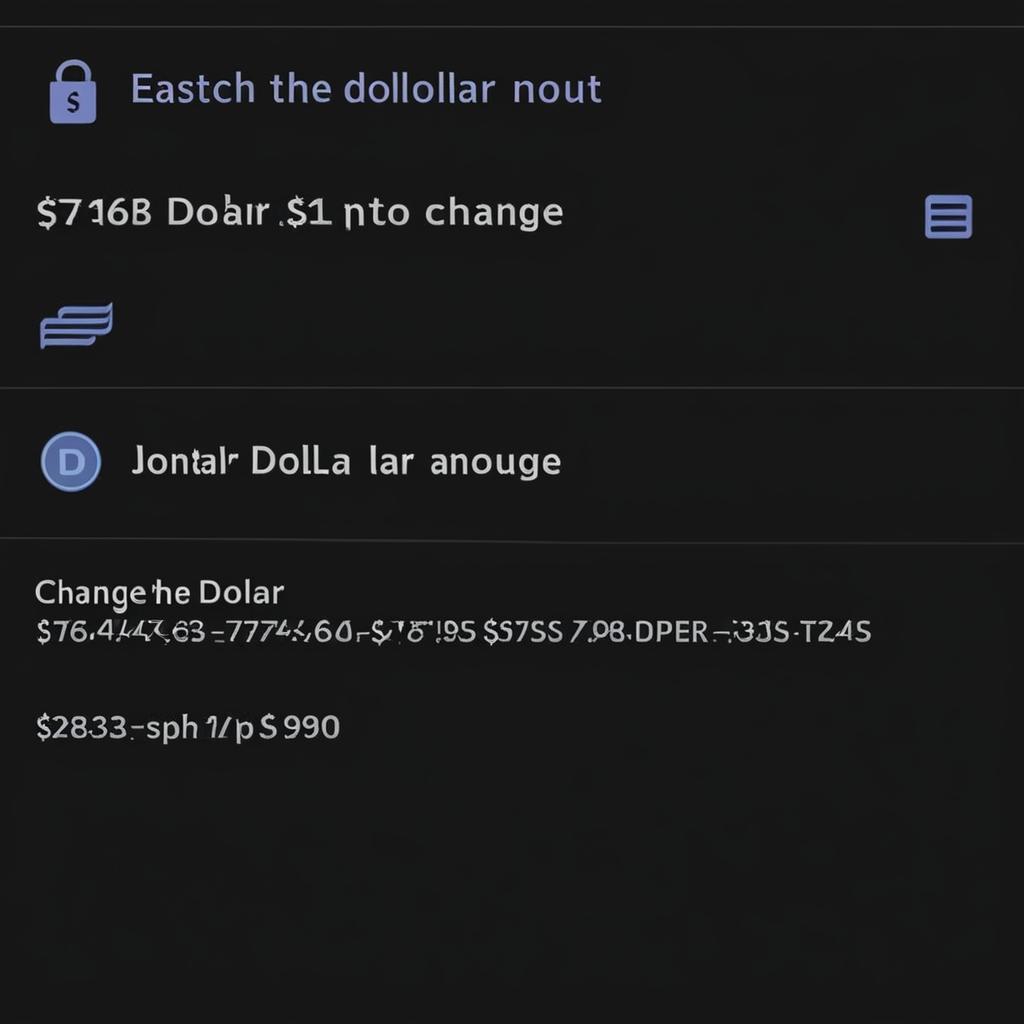 AI Generated Image of Modern Bank Transaction Interface