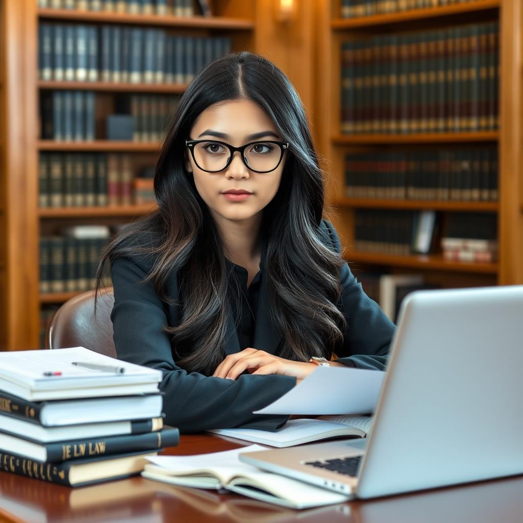 Ambition in Focus: A Young Law Student's Journey