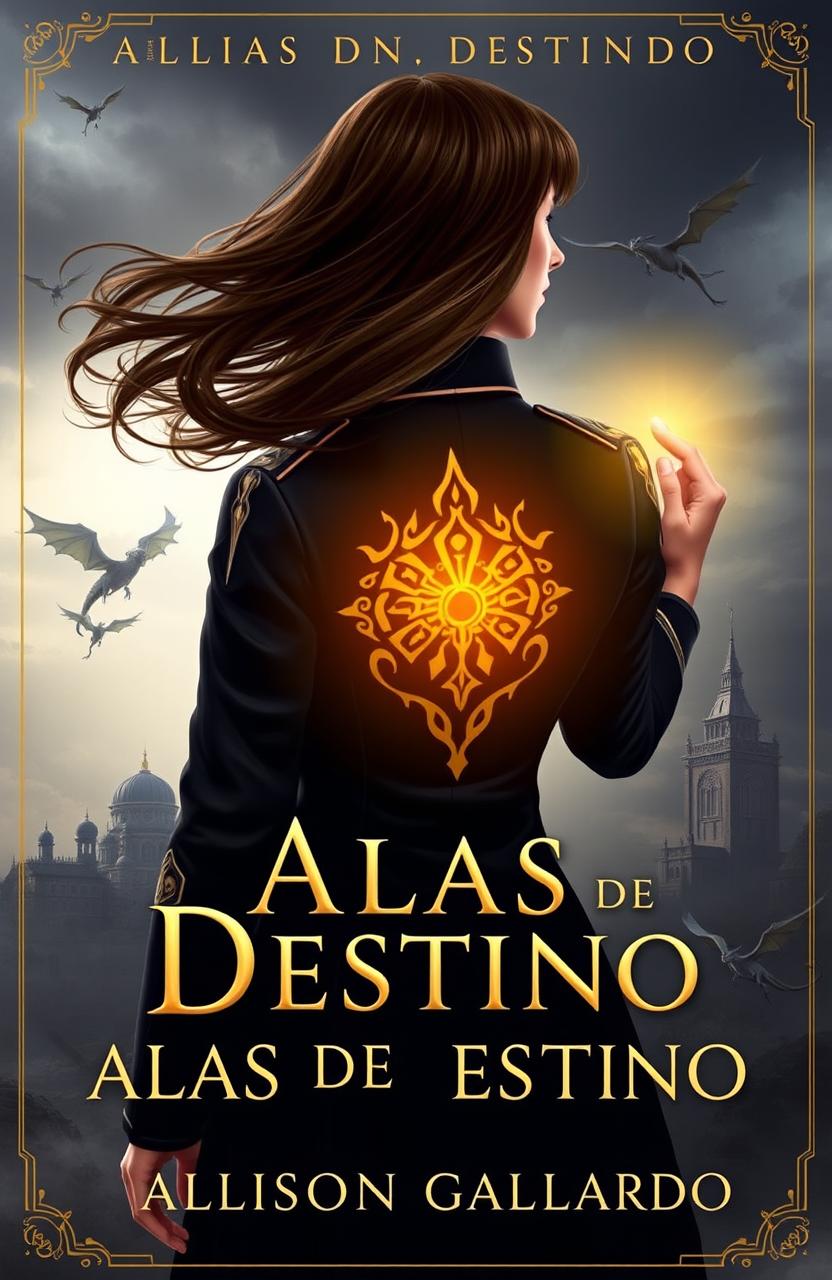 Book Cover Design for 'Alas de Destino' by Allison Gallardo