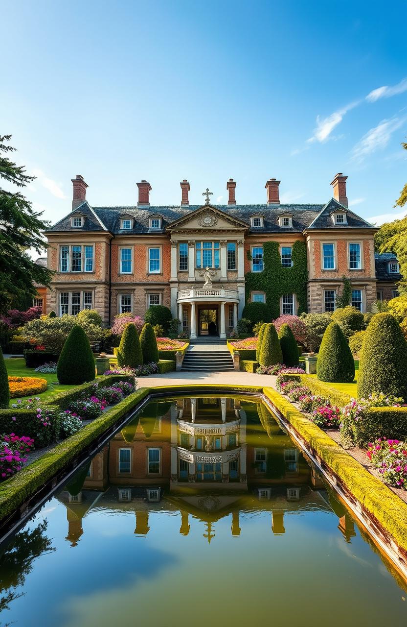 Explore an 18th-Century English Manor: A Stunning Architectural Masterpiece