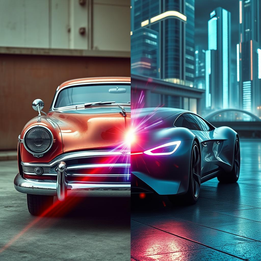 From Vintage to Future: Stunning Car Transformations