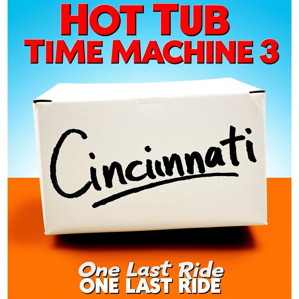 Hot Tub Time Machine 3 - A Hilarious Comedy Movie Poster
