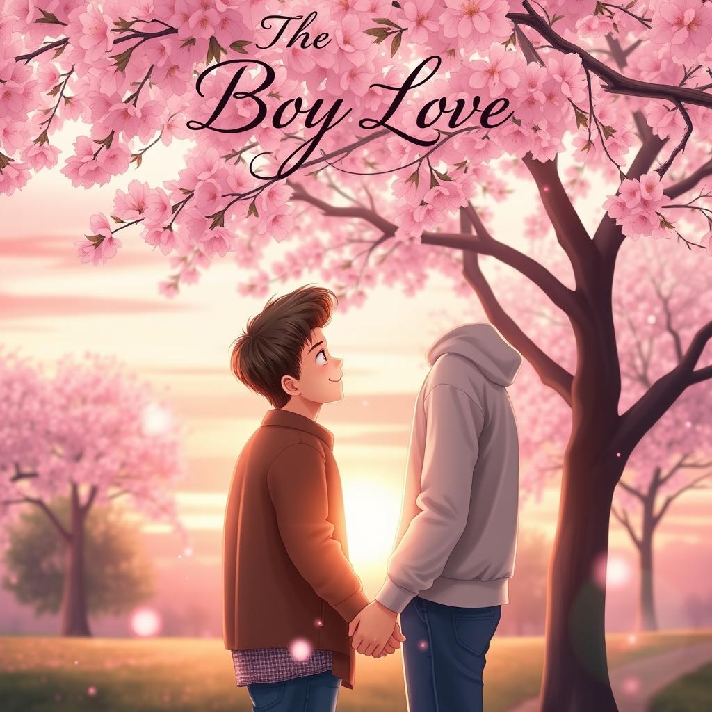 Beautiful Book Cover Design for Boy Love Novel
