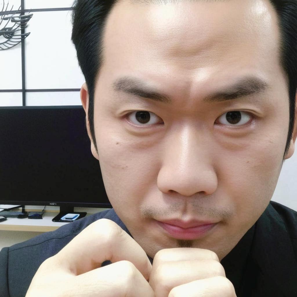 Dynamic Character Illustration Inspired by Sakamoto Days