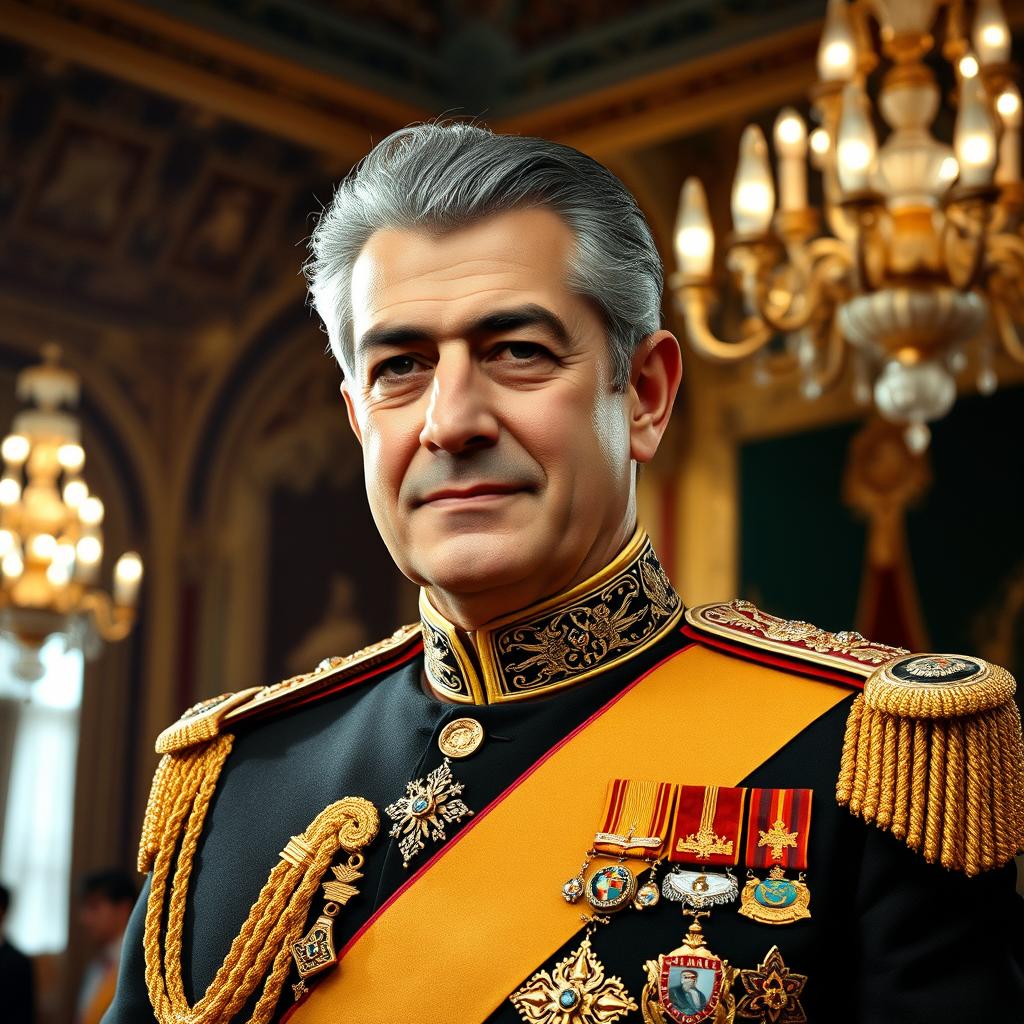 Regal Portraits of Mohammad Reza Pahlavi: The Last Shah of Iran