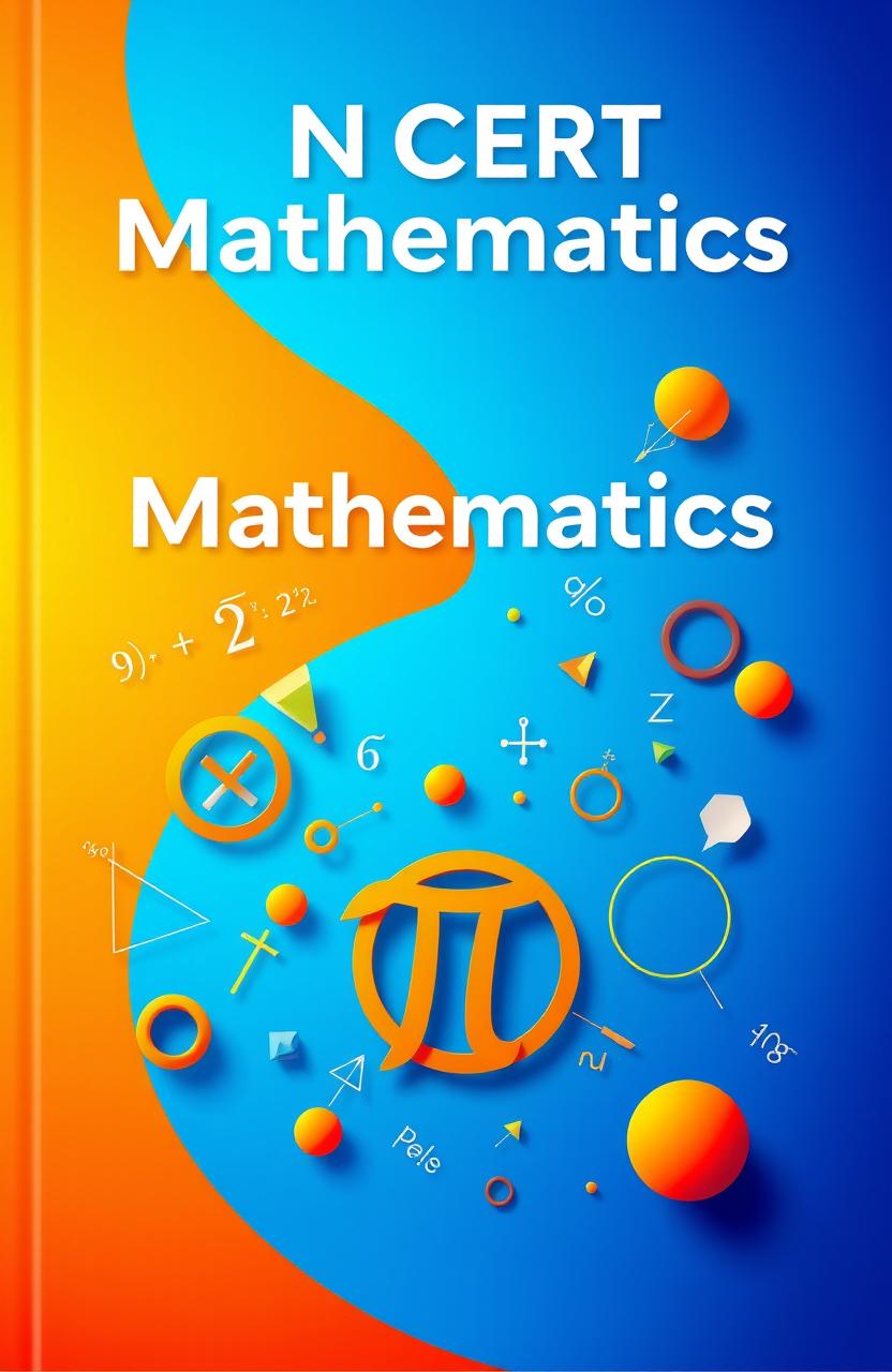 Engaging NCERT Mathematics Textbook Cover Designs | Idyllic AI