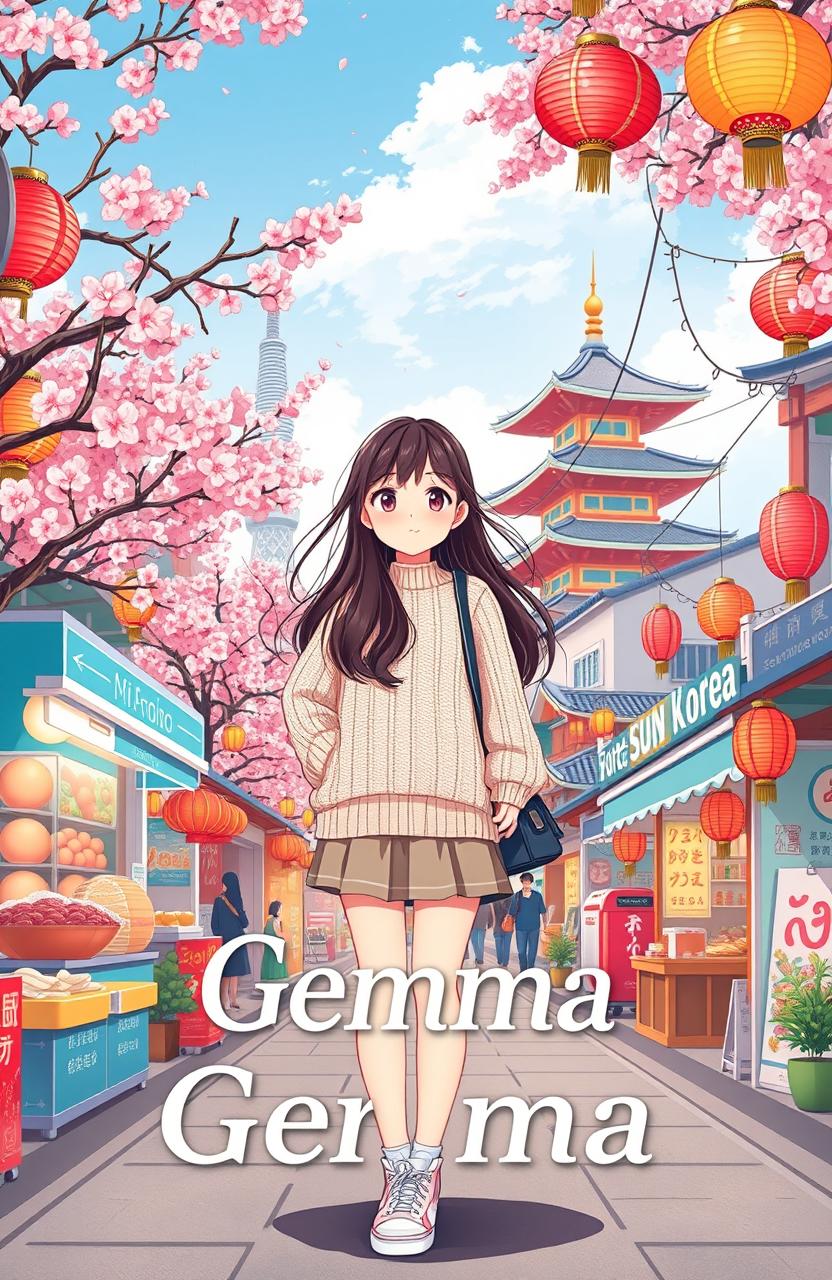 Enchanting Book Cover Featuring Gemma in South Korea
