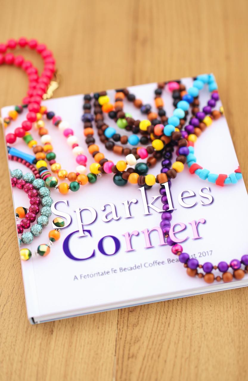 Sparkles Corner: Vibrant Beaded Accessories Coffee Table Book Cover