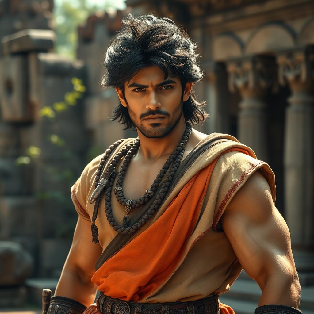 Epic Portraits: Warrior Elegance and Football Brilliance