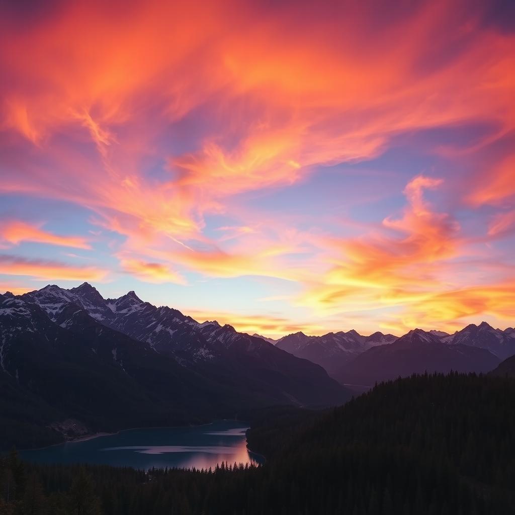 Breathtaking Sunset Landscape Profile Picture Ideas