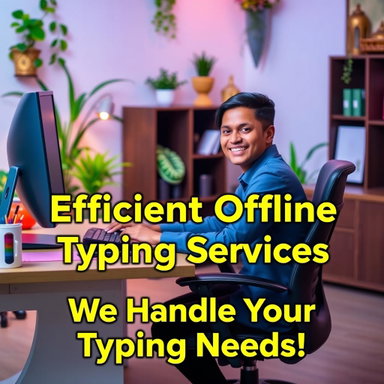 Efficient Offline Typing Services in Sri Lanka - Your Productivity Partner