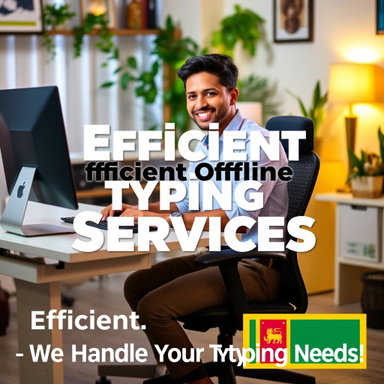 Efficient Offline Typing Services in Sri Lanka - Your Productivity Partner