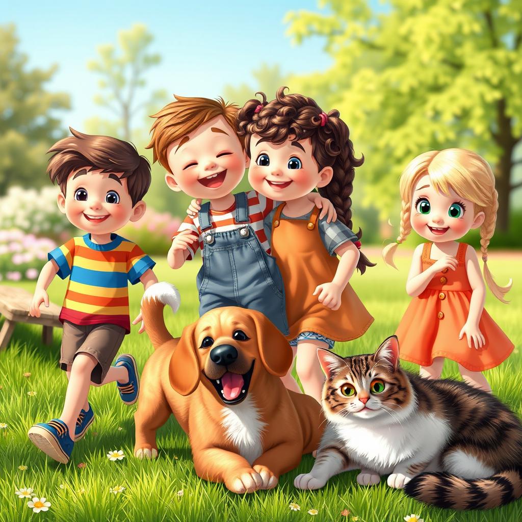 Whimsical Adventure with Friends