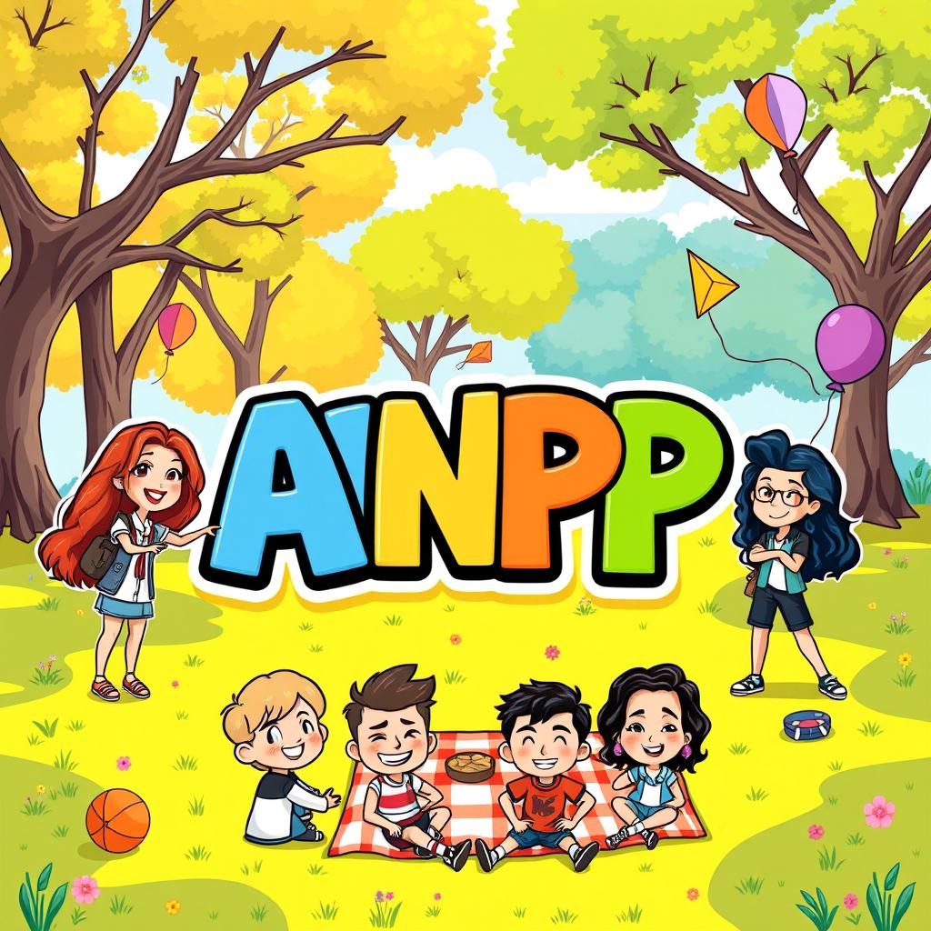 Vibrant Album Cover Design for ANPP Friends Group