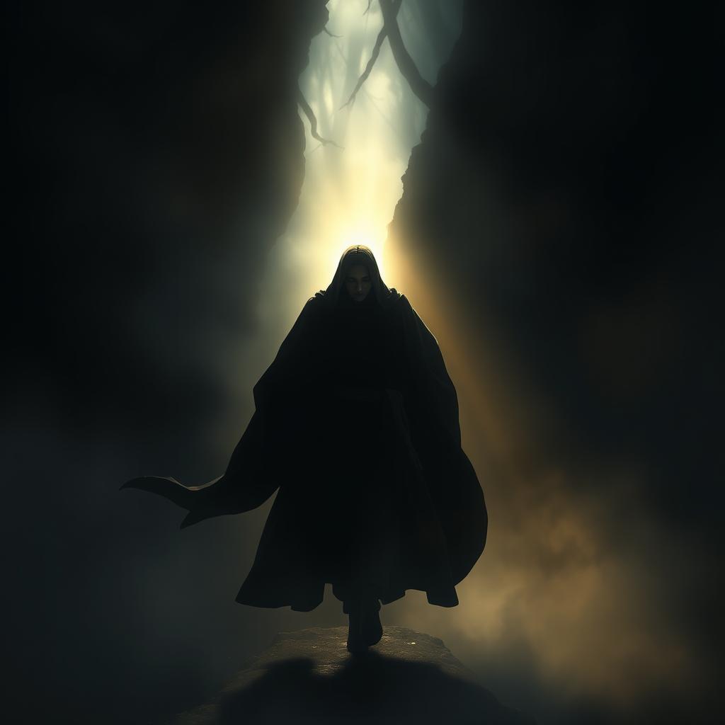 Breaking Through Shadows: A Symbol of Hope and Resilience