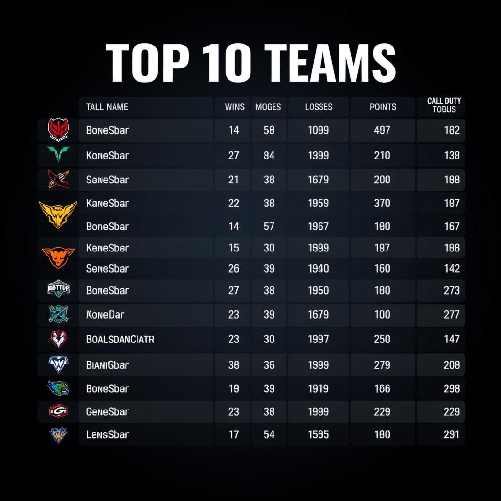 Top 10 Call of Duty Teams Ranked | Esports Rankings