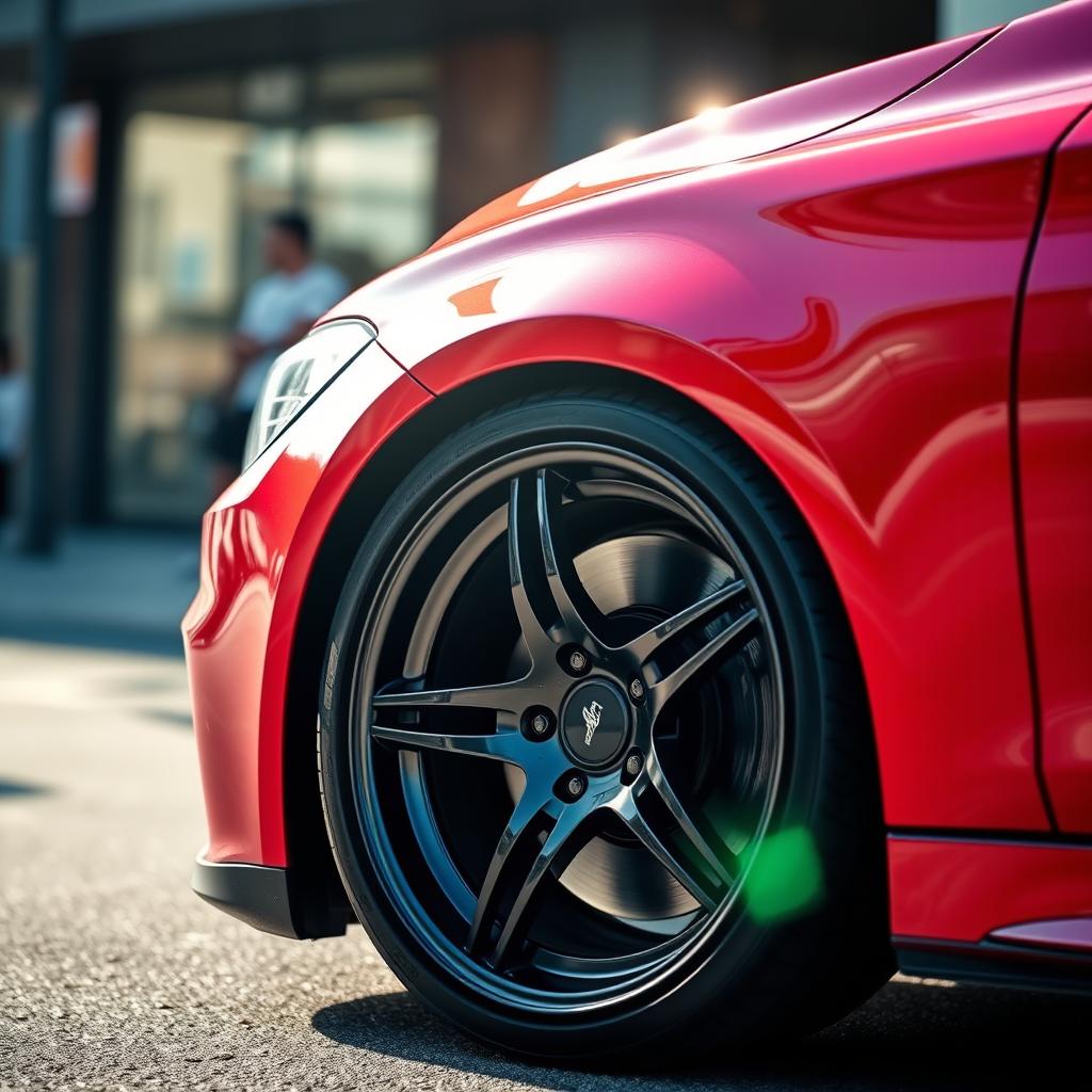 Stunning Car & SUV Imagery with Elegant Black Rims