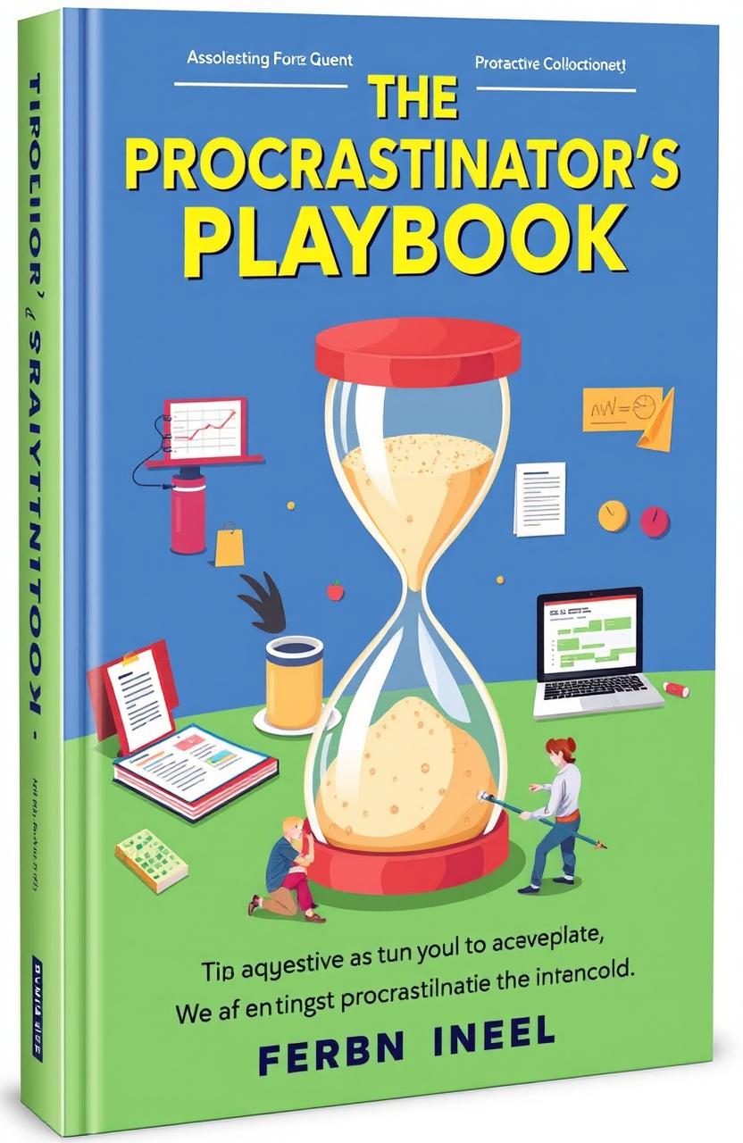 The Procrastinator's Playbook: Crafting Creative Book Covers