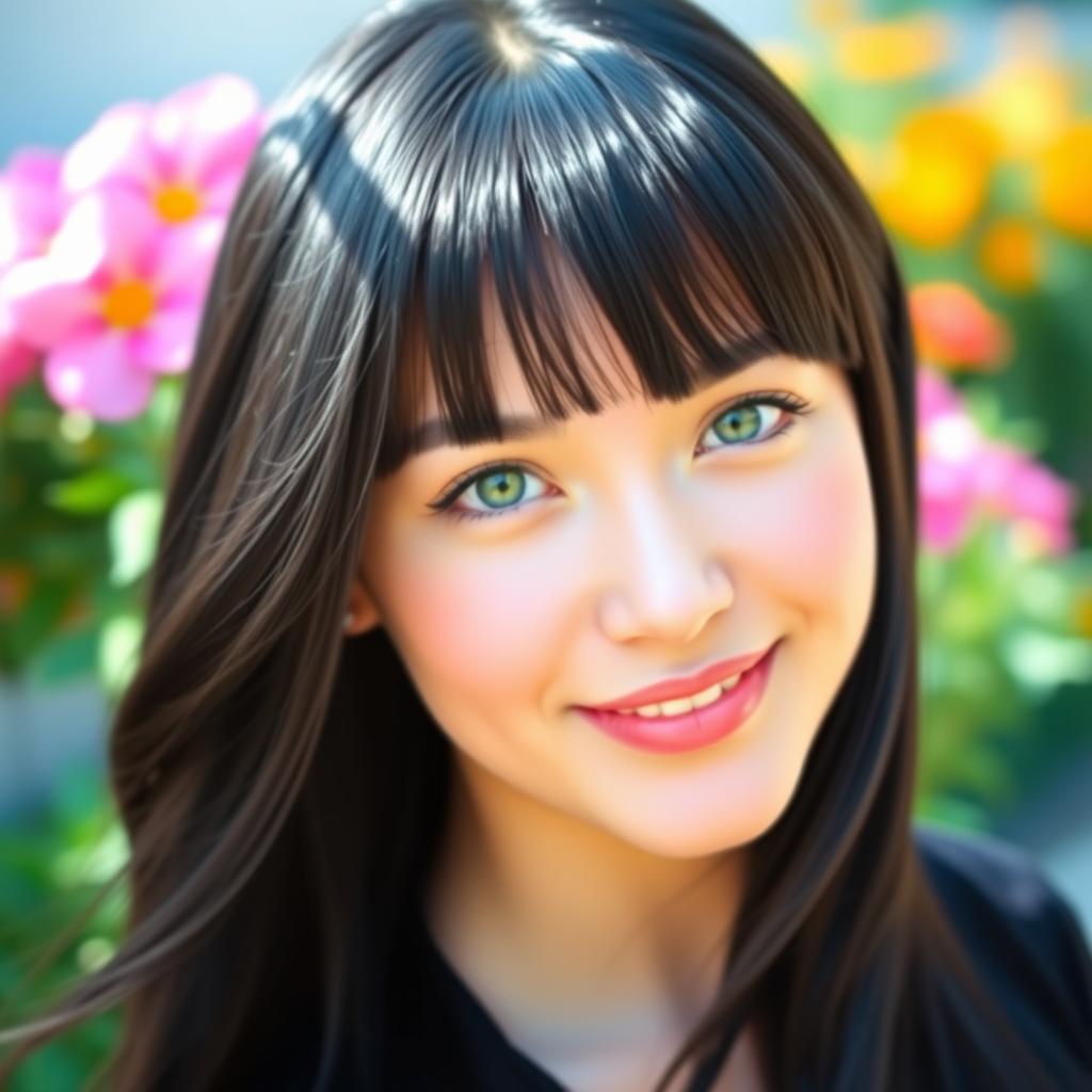 Stunning Portrait and Lively Mall Scene: A Journey Through Beauty and Style