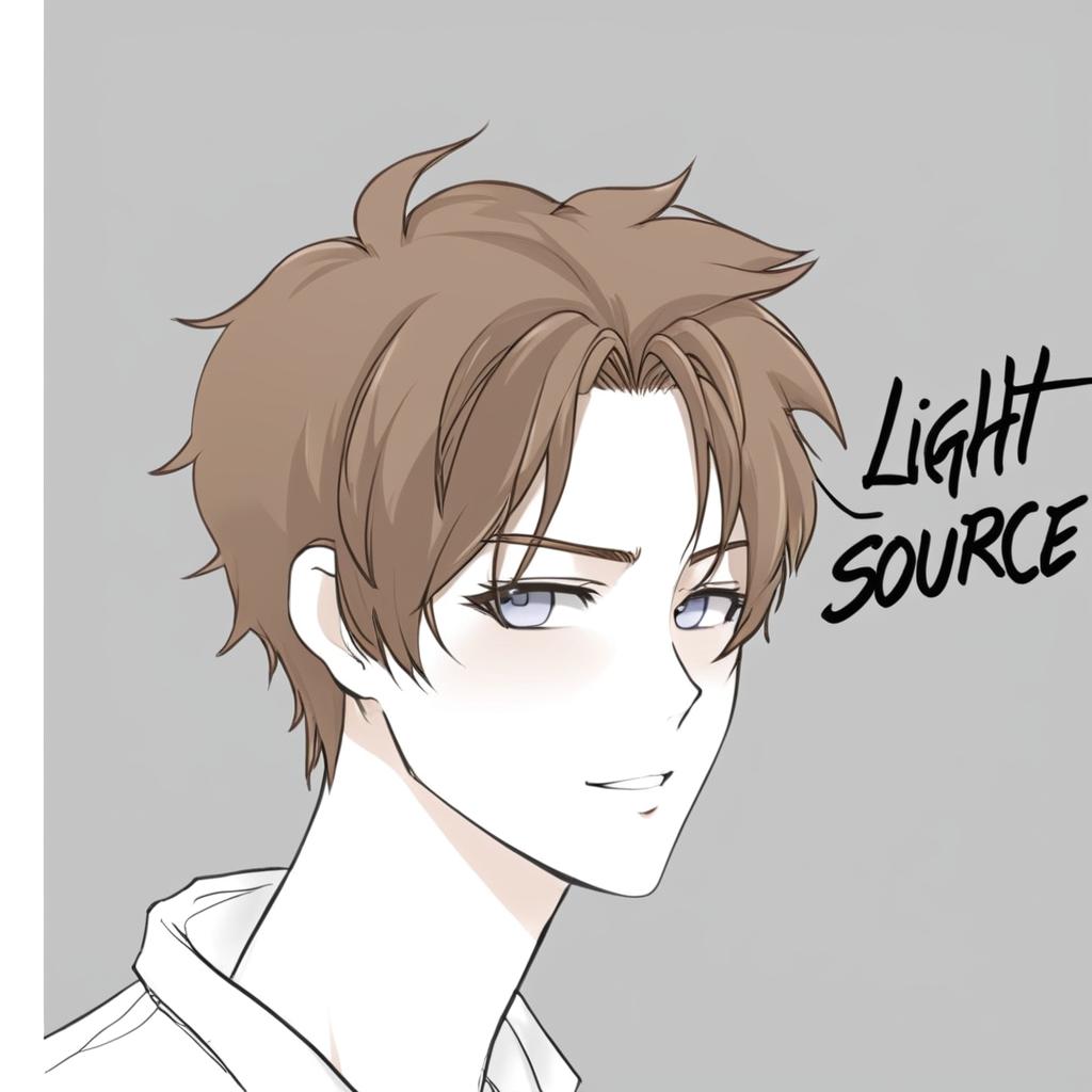 Stunning Digital Artwork of a Young Male Character in Realistic Light ...