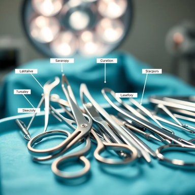Exploring Surgical Instruments for Blepharoplasty: A Visual Guide