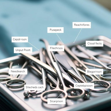 Exploring Surgical Instruments for Blepharoplasty: A Visual Guide