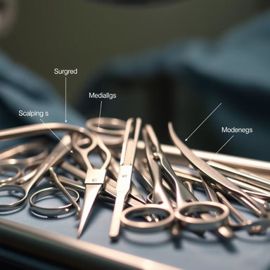 Exploring Surgical Instruments for Blepharoplasty: A Visual Guide