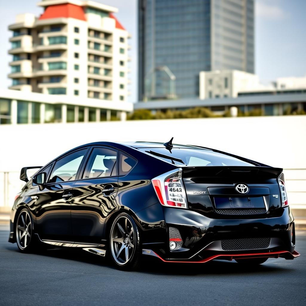 Sleek 2012 Toyota Prius: Aggressive Style Meets Urban Aesthetic