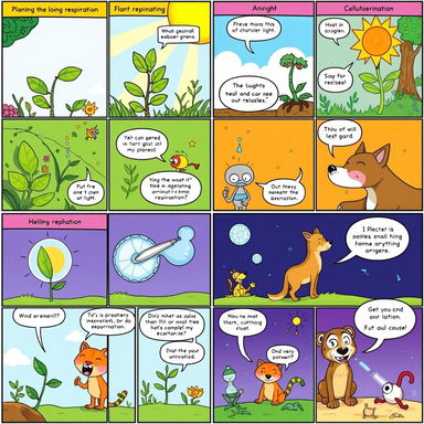 Cellular Respiration Comic Strip