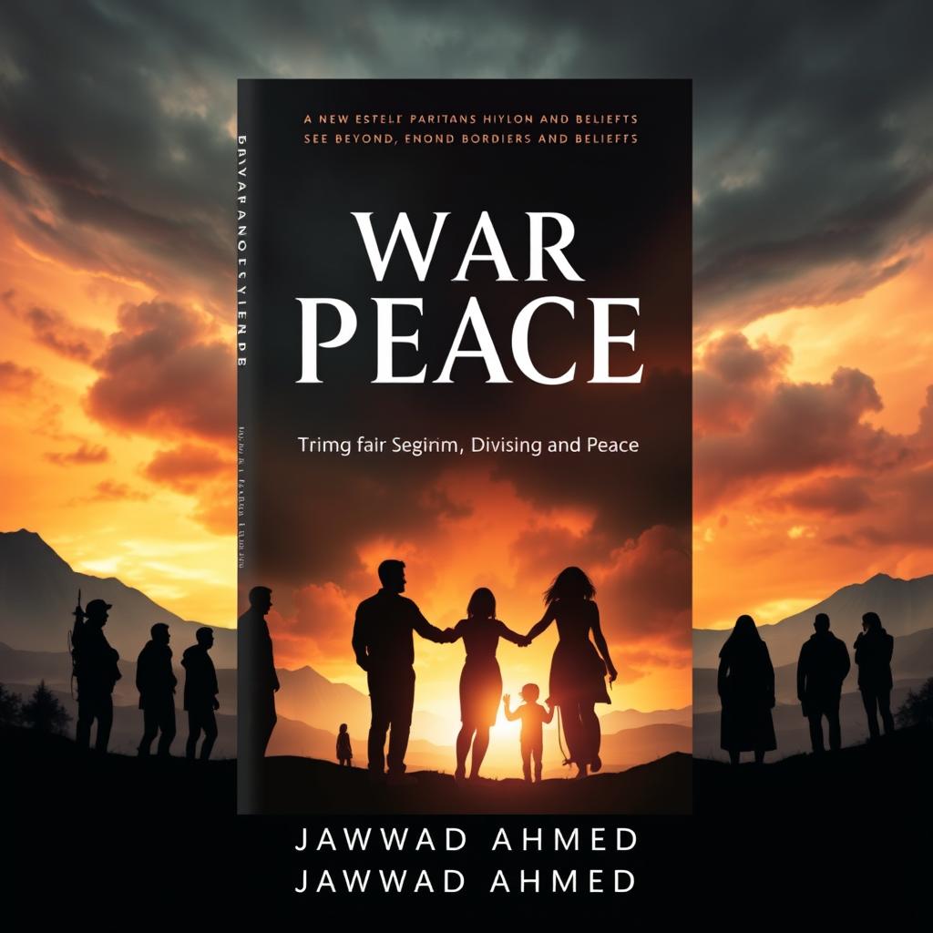 Dramatic Book Cover Design: From Conflict to Harmony by Jawwad Ahmed