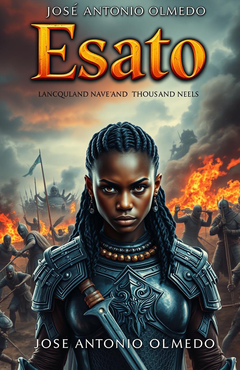 Epic Historical Novel Book Cover Design for 'Esato' by José Antonio Olmedo