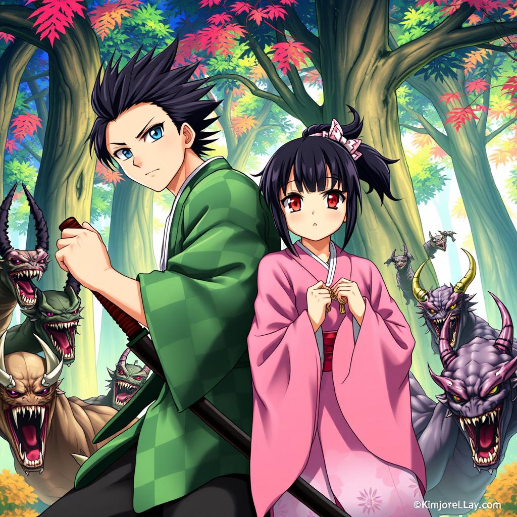 Realistic 'Demon Slayer' Characters Illustration: Tanjiro & Nezuko