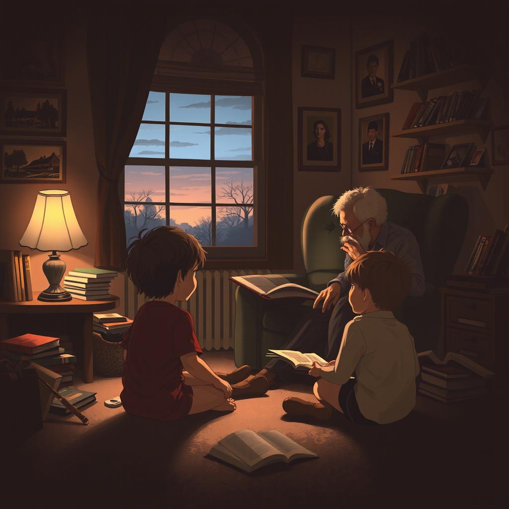 Nostalgic Family Storytelling: Heartwarming Moments Captured in AI Art