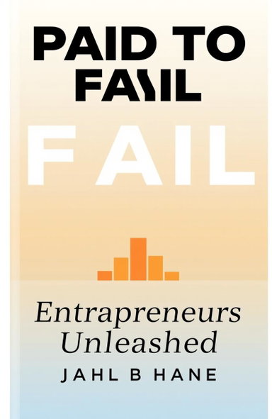 Paid To Fail - Inspirational Book Cover for Aspiring Entrepreneurs
