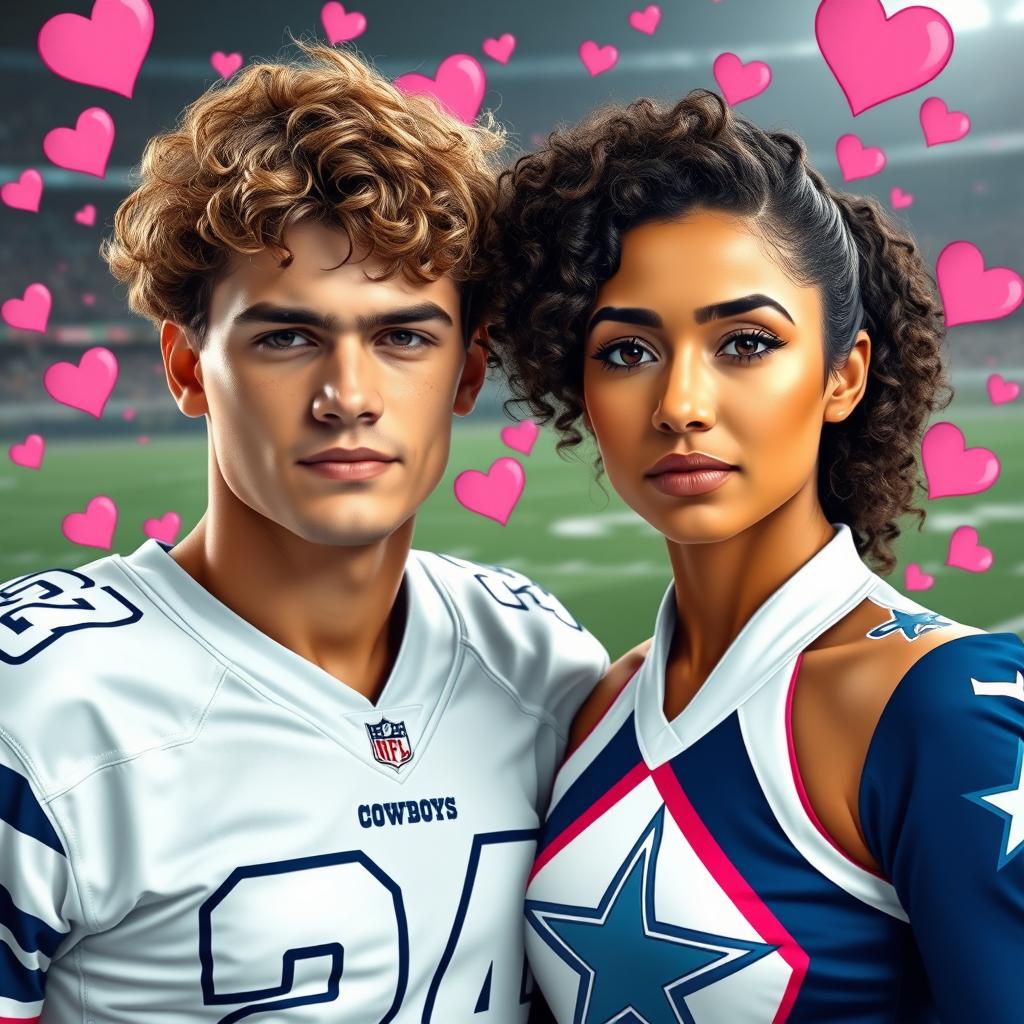 Dynamic Duo: A Vertical Portrait of Youth