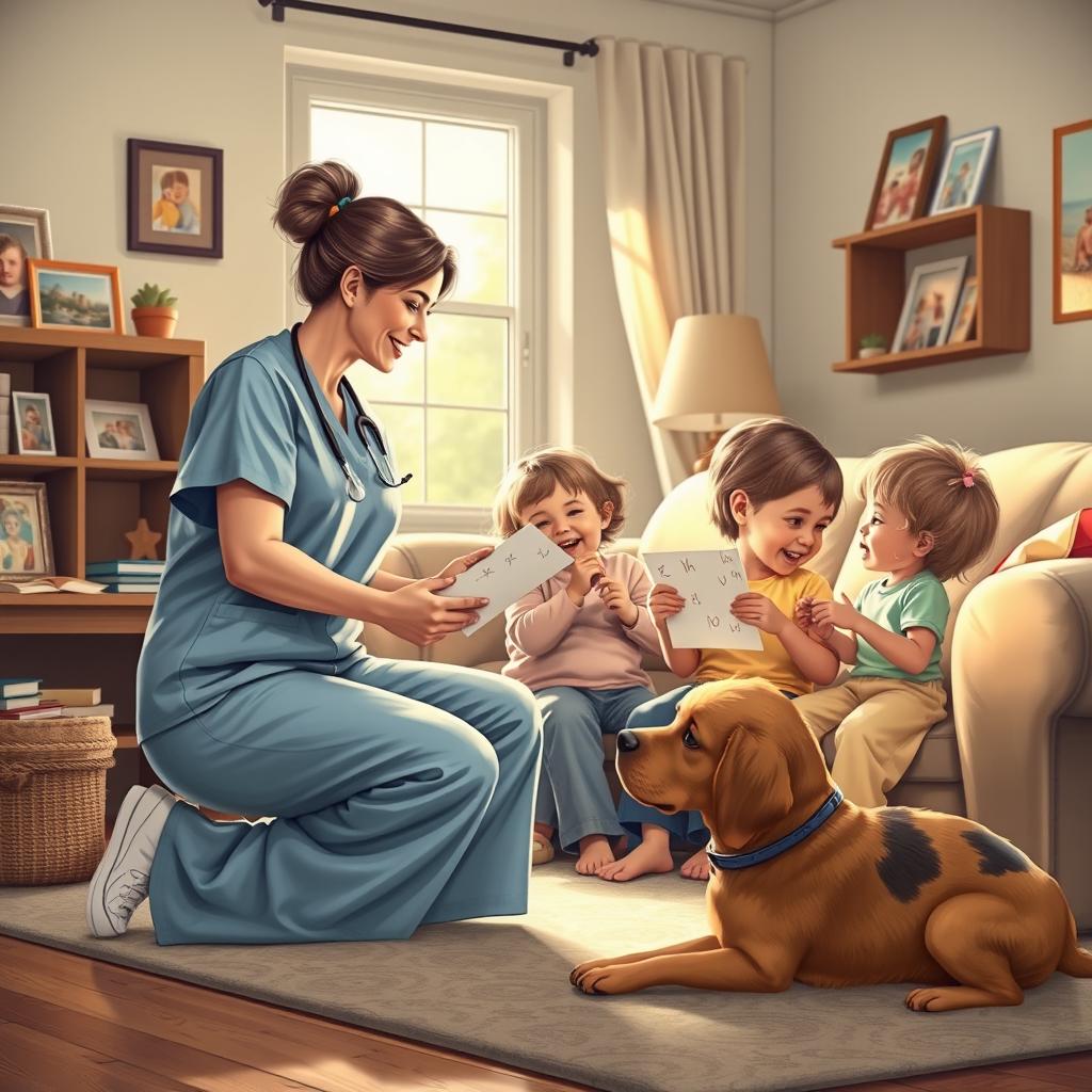 Heartwarming Family Moments: Nurse Miranda's Loving Interaction with ...