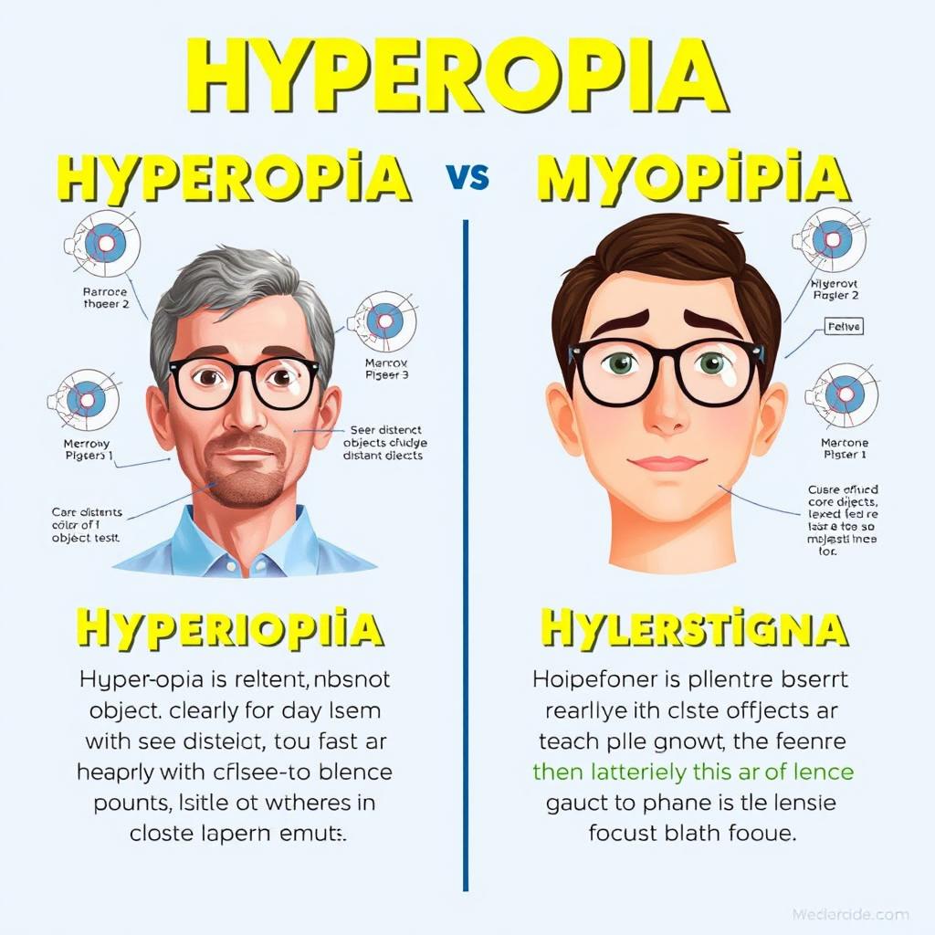 Understanding Hyperopia and Myopia: Visual Guide to Farsightedness and Nearsightedness