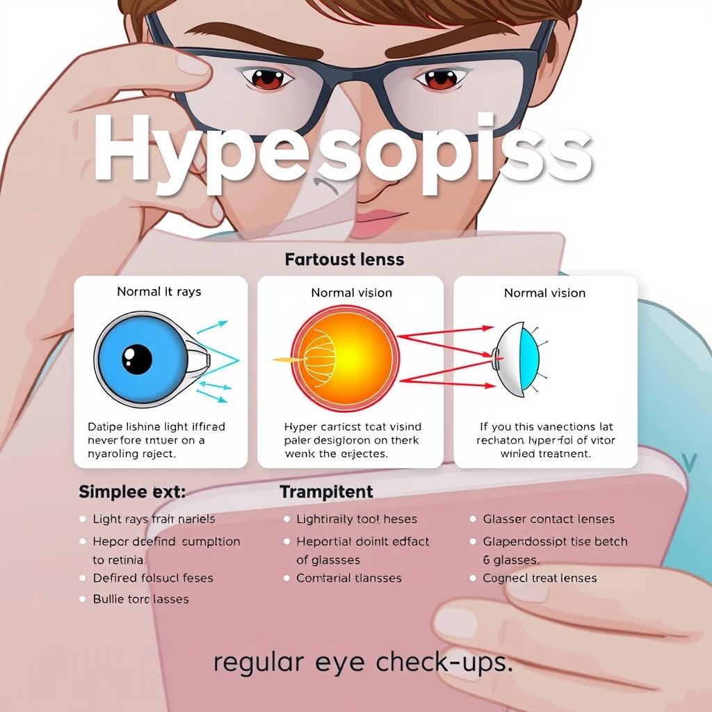 Understanding Hyperopia: An Engaging Educational Poster