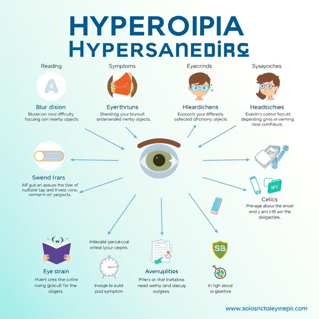 Hyperopia Symptoms Explained: A Comprehensive Medical Poster