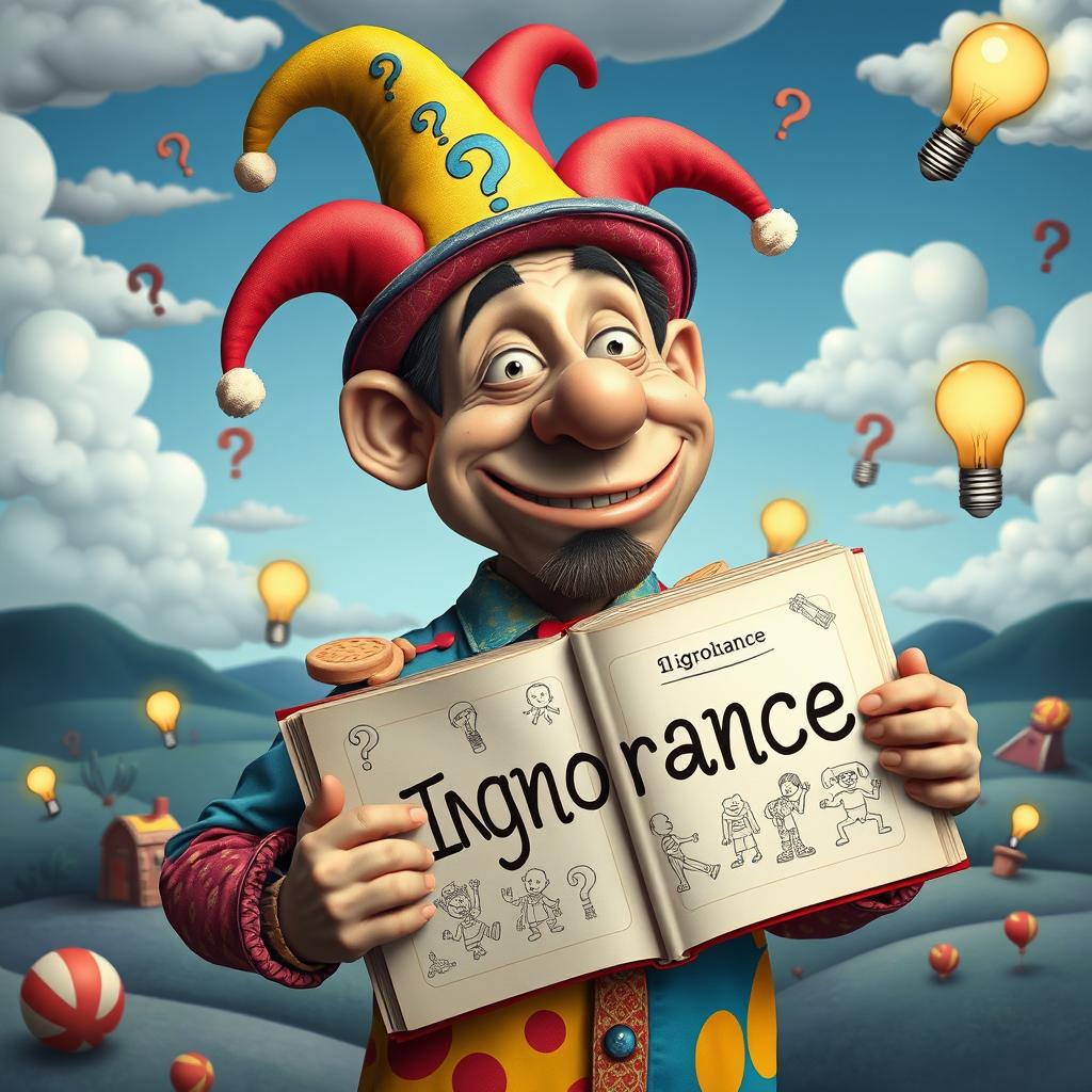 Whimsical Character of Ignorance: A Light-Hearted Exploration